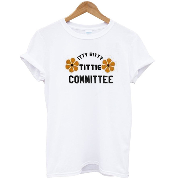 Itty Bitty Tittie Committee Graphic T Shirt